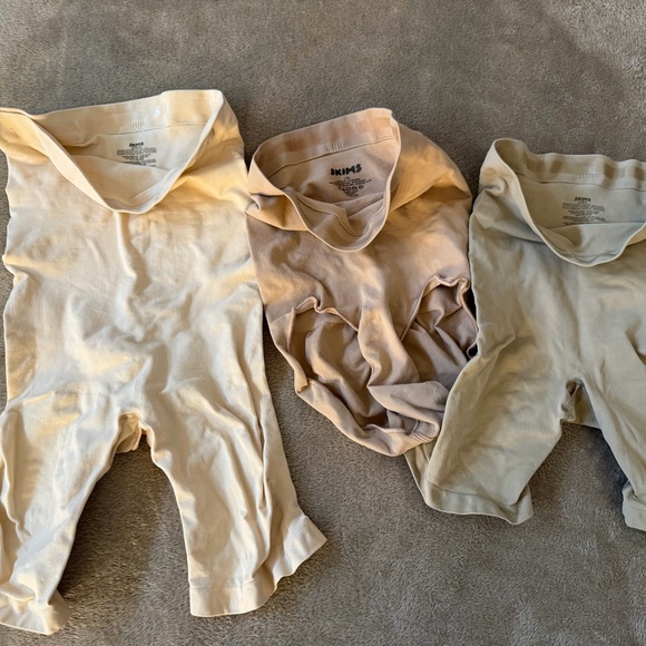 SKIMS | Intimates & Sleepwear | Skims Shapewear Bundle Of 3 In Cream ...